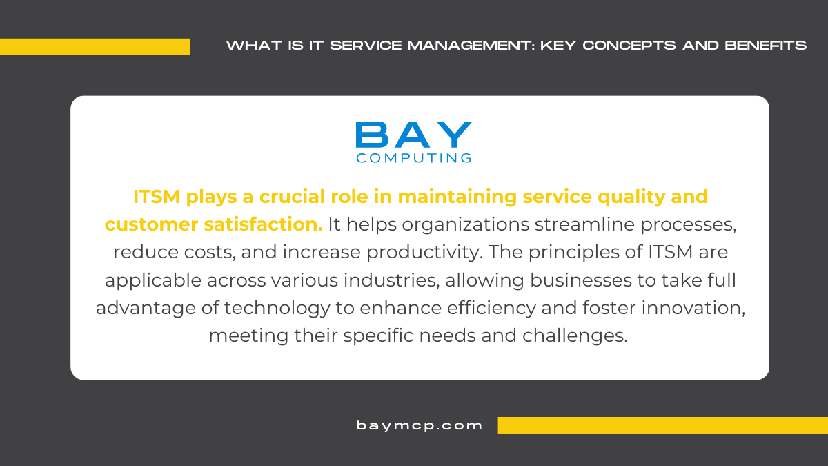 What Is IT Service Management: Key Concepts and Benefits